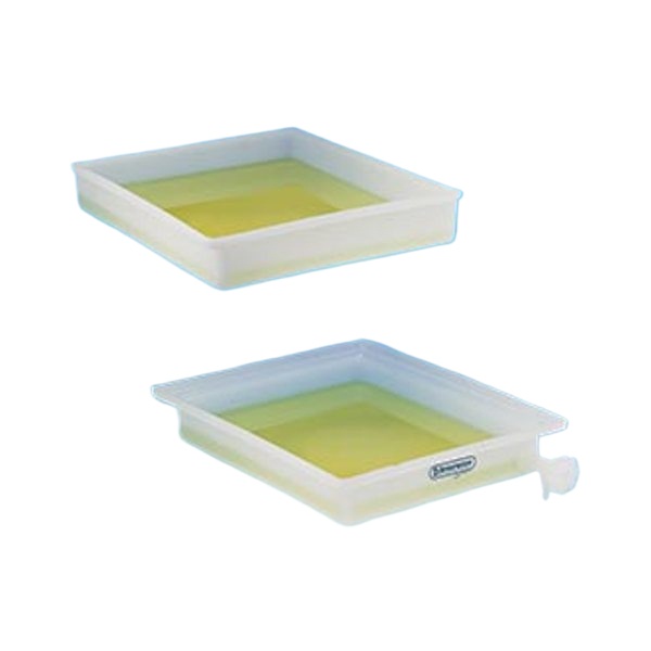 Ace Glass Ldpe Containment Tray, 24 X 24 X 3In, 28 Liter Capacity 13220-18