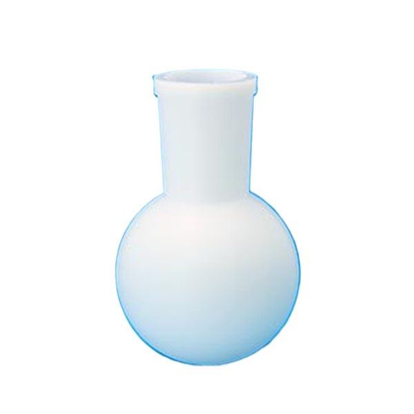 Ace Glass Flask, Round Bottom, PTFE, 50ml, 24/40 Single Neck 13438-19