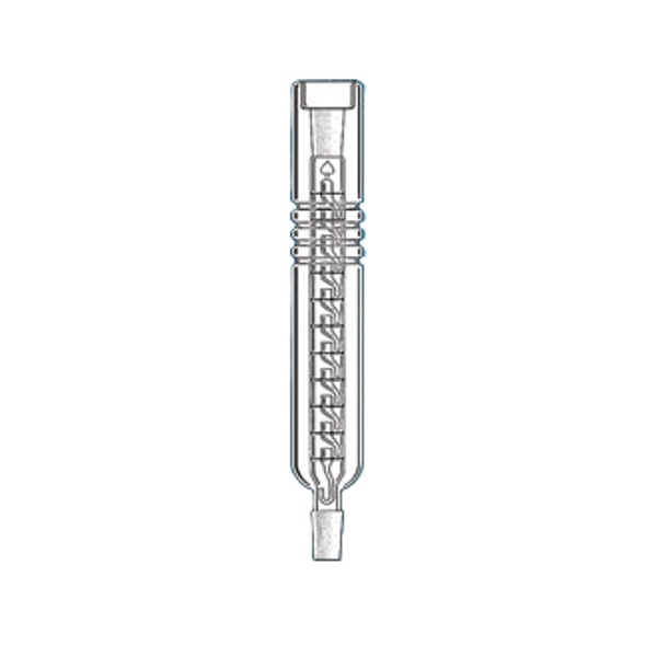 Ace Glass Column, Perforated Plate, Jacketed, Silvered, (15) 28mm ...