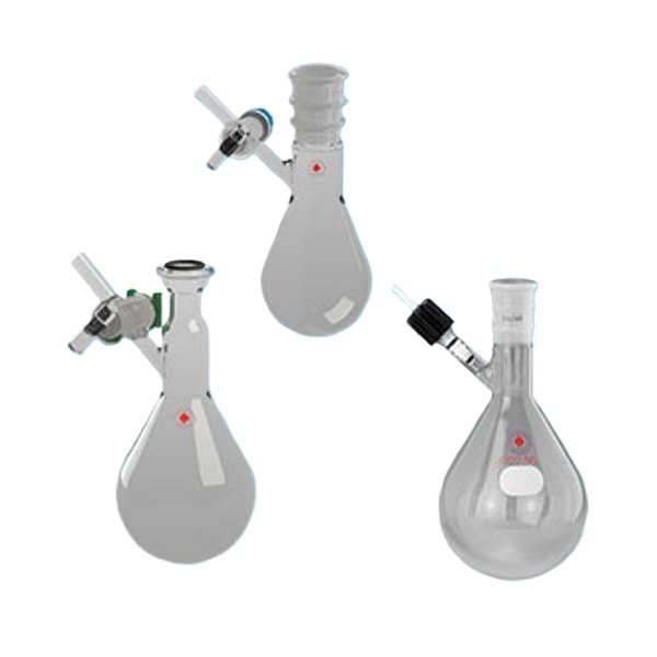 Ace Glass Flask, Reaction/Storage, 10ml, Outer 14/20 Standard Taper ...