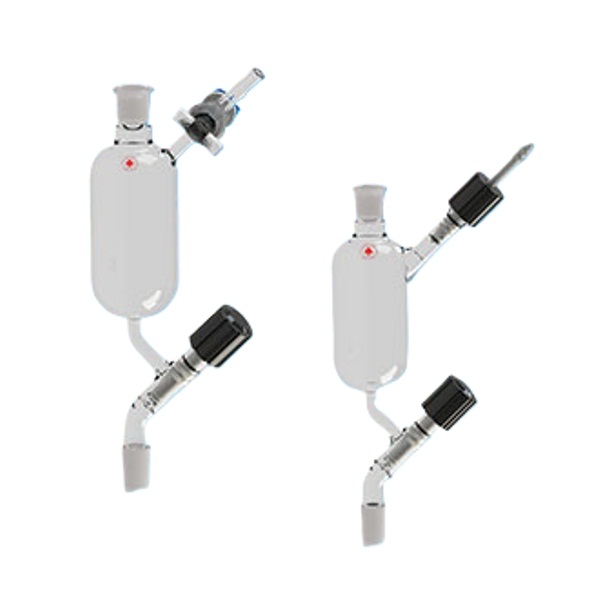 Ace Glass Funnel, Addition, 200ml, 24/40 Top & Bottom, 0-3mm Valve ...