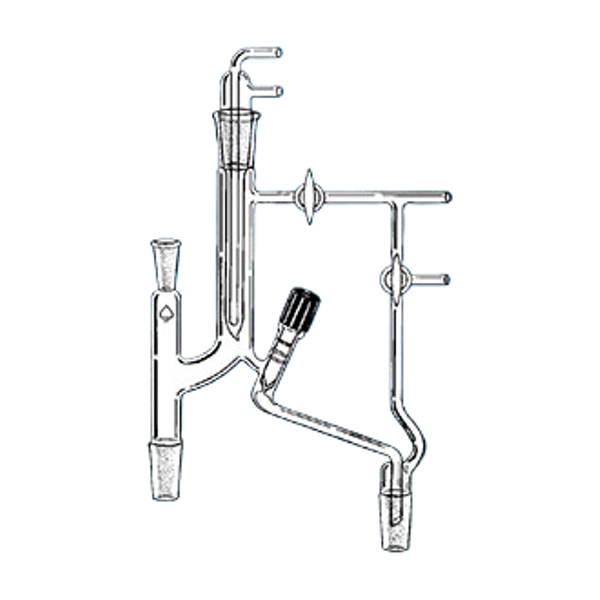 Ace Glass Head, Vacuum Distilling, Glass Stopcock Plugs 7792-04