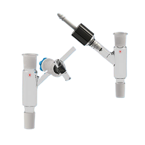 Ace Glass Adapter, Connecting Side Port, 14/20 Upper And Lower Standard ...