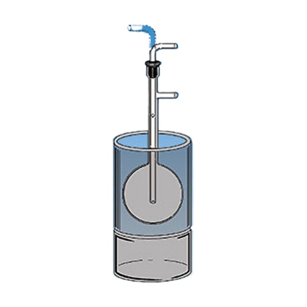 Ace Glass 500ml Vacuum Trap 100 X 235mm W/#15 Thread 8744-11