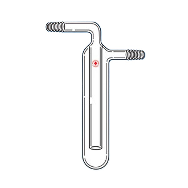 Ace Glass Trap, Vacuum, 38mm Body Diameter, 250mm Body Length, 18mmod ...