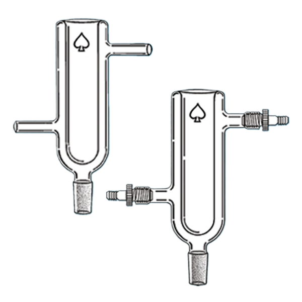 Ace Glass Vacuum Trap, Dry Ice, Glass Only, 24/40 Bottom, 22mm Od Tube ...