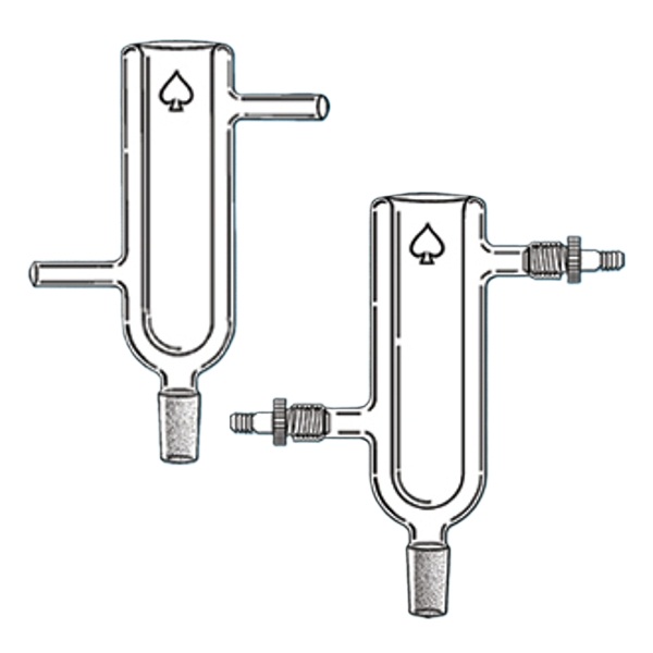 Ace Glass Vacuum Trap, Dry Ice, Glass Only, 24/40 Bottom, #15 Ace-Thred ...