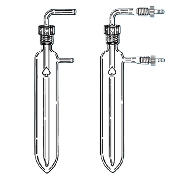 Ace Glass Bubbler Inner Tube Only, 7mm Tube End 8762-07