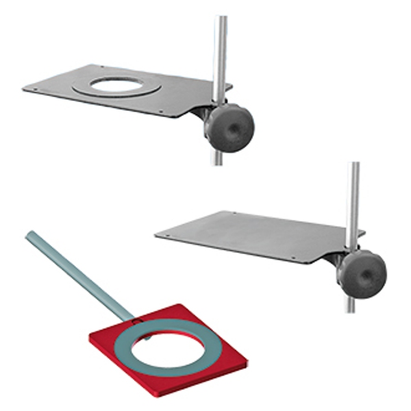 Ace Glass Support Platform, 4-3/4 X 5-7/8In, 3.5In Diameter Use With Up ...