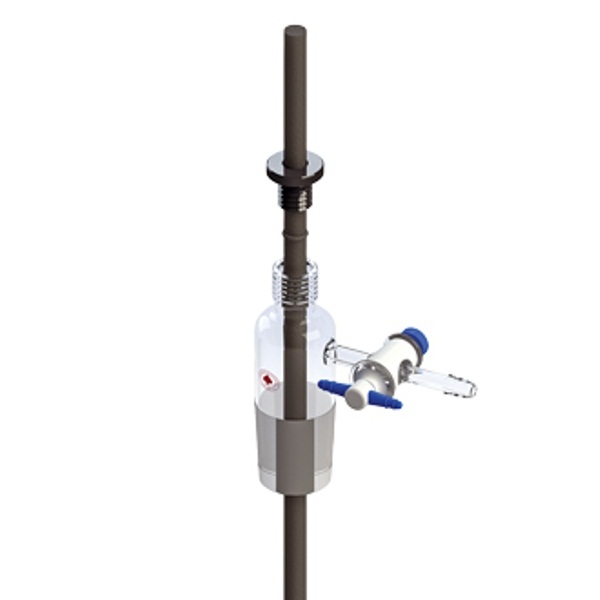 Ace Glass Stopcock Adapter, Complete With Bushing, 45/50, #15, Ptfe ...