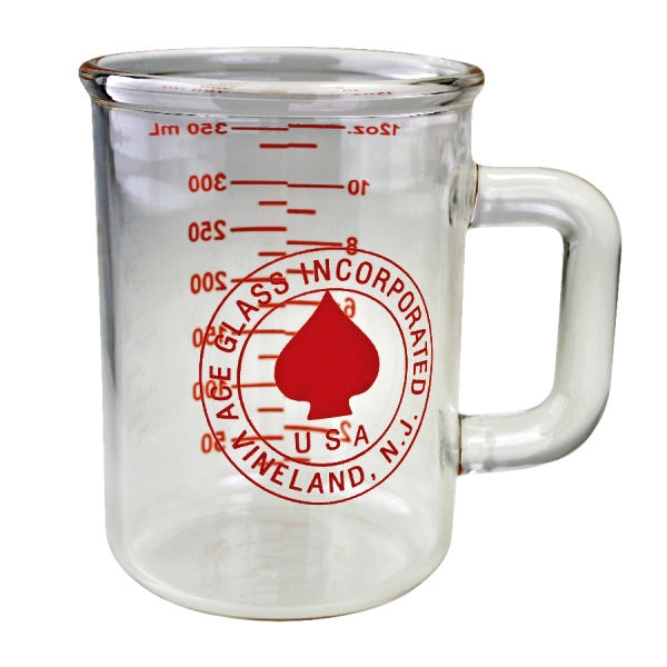 Ace Glass 400ml Ace Heavy Duty Beaker Mug, Graduated 5324-10 Lab ...