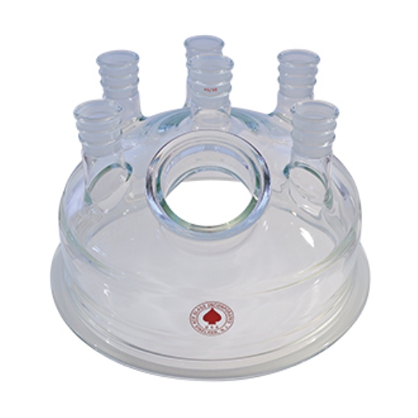Ace Glass Head, 300mm(12In), 7 Neck, 45/50 Center, (5) 45/50 Sides ...