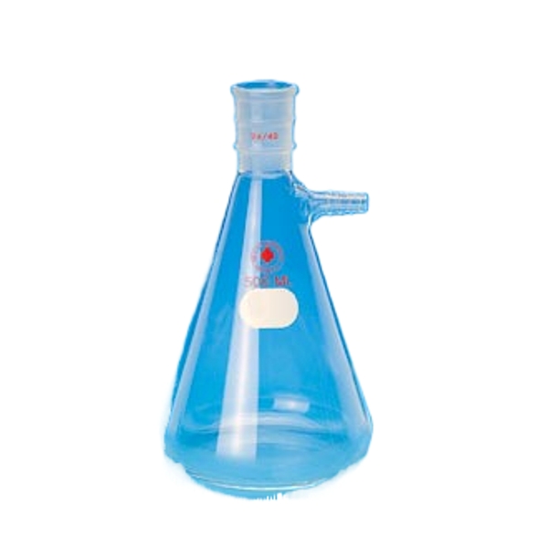 Ace Glass Flask, 250ml, Filter, 24/40 Top Joint, Side Hose Connection ...