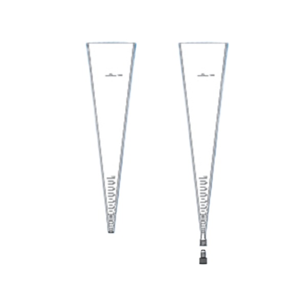 Ace Glass Imhoff Sedimentation Cone, #7 Tip With Plug 7525-44