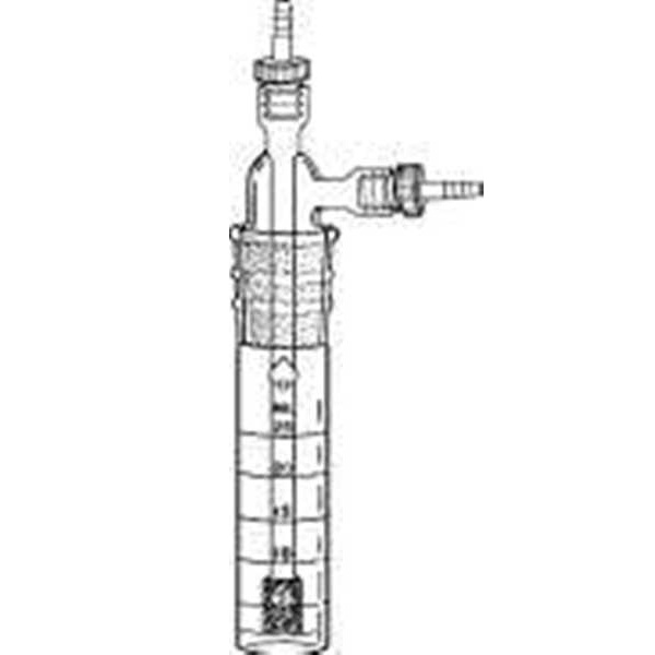 Ace Glass Bubbler Stopper Only, #7 Ace-Safe Hose Connections Porosity B ...