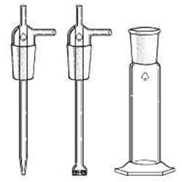 Ace Glass Stopper Only, Sherer Bubbler Type, Porosity C Frit, 8mm Od ...
