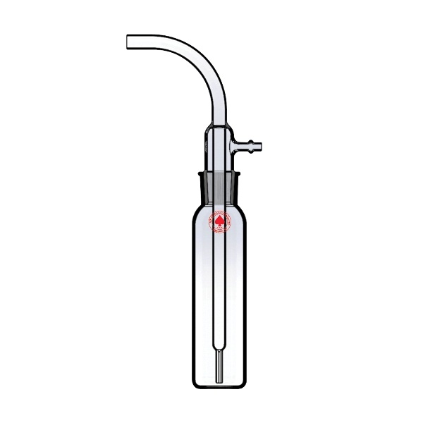 Ace Glass Impinger, 125ml, Complete With Open Tube End Inlet/Outlet, 24 ...