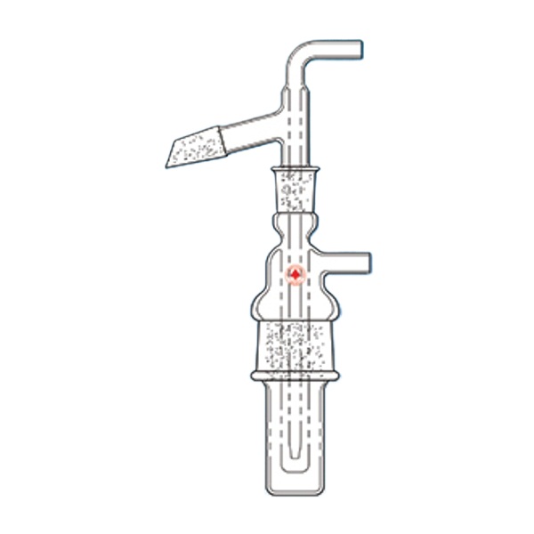 Ace Glass Micro Sublimer Head, 14/20 Top, 29/26 Bottom, 9mm Od Tube End ...