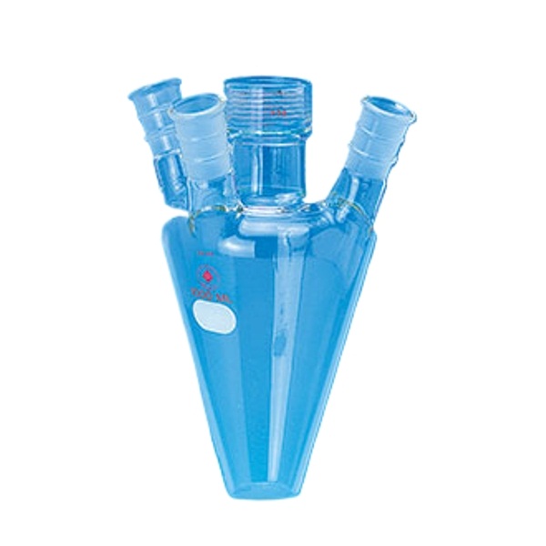 Ace Glass Vessel, Tapered, 500ml, #36 Center, (3) 24/40 Sides 9833-12