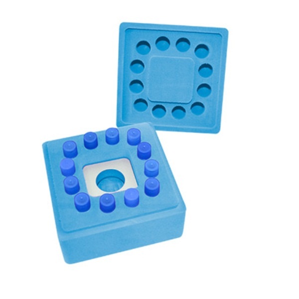 Nest Ice Free Cool Box For 12 Tubes, 1ml/2ml Tubes, Square Shape, 1/Pk ...