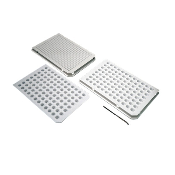 Nest 0.2ml 96 Well PCR Plate, No Skirt, Clear, H1 Notch, 25/Pk, 100/Cs ...