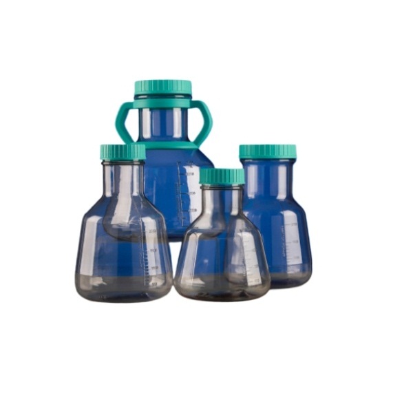 Nest 2L PC High Efficient Erlenmeyer Flasks, Flat Base, Seal Cap ...