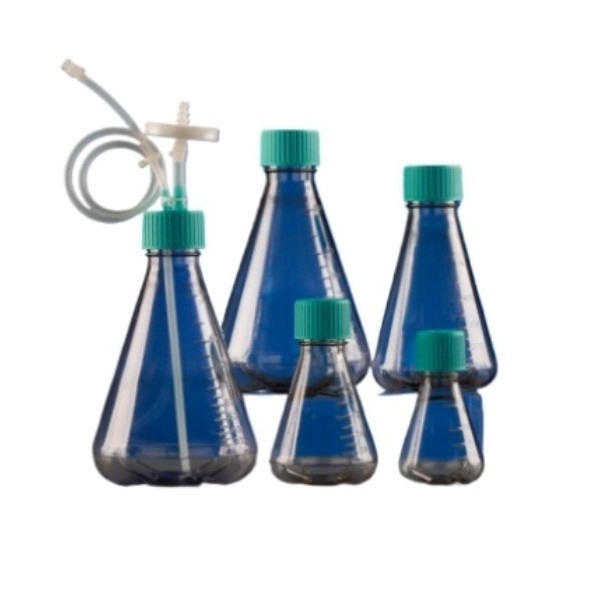 Nest 1000 mL Erlenmeyer Flask Bi-directional Transfer Cap, Sterile, 1 ...