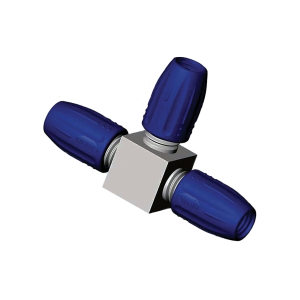 Ace Glass 3-Way Tefzel Valve Omnifit 12730-39