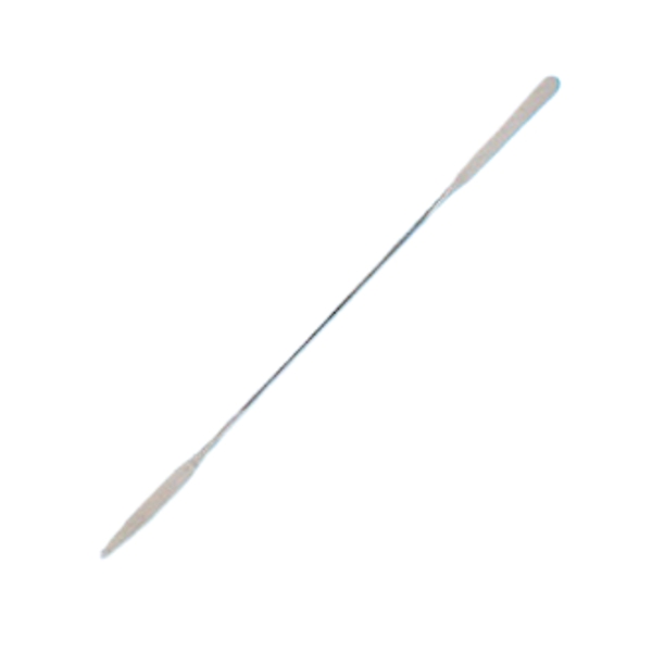 Ace Glass Spatula, Stainless Steel, 203mm (8In) Length One Rounded 41mm ...