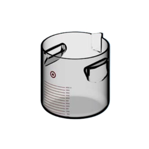 Ace Glass 32 Liter Graduated Cylindrical Jar With Side Indents 6233-32 ...