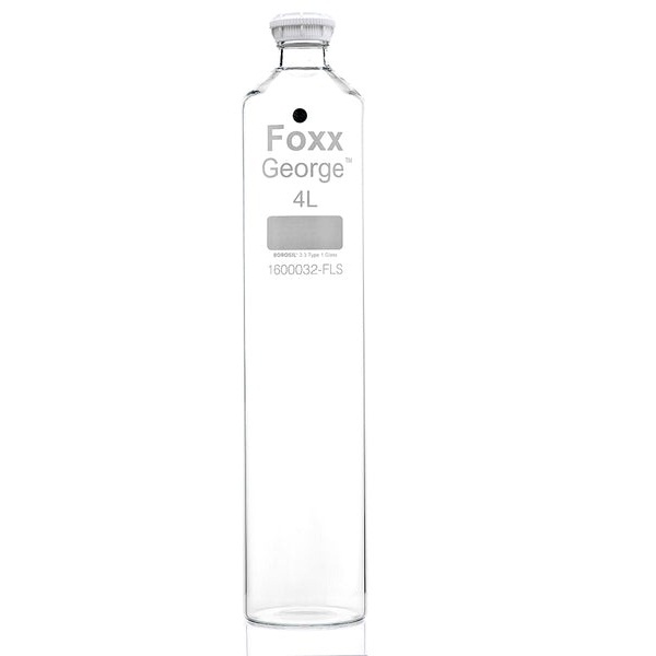 Foxx Life Sciences George Roller Bottle, 4L, GL45 Screw Neck ...