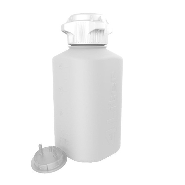 Foxx Life Sciences 4L Polypropylene (PP) Heavy Duty Vacuum Bottle - 1/4 ...