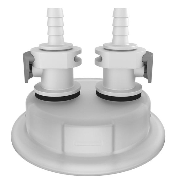 Foxx Life Sciences VersaCap 83B 1/4" HB x2 Adapter Insert 205-3002-RLS