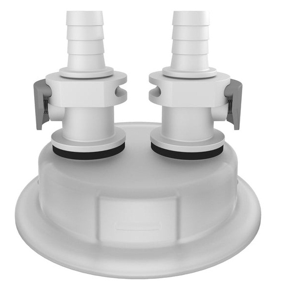 Foxx Life Sciences VersaCap 83B 3/8" HB x2 Adapter Insert 205-3003-RLS