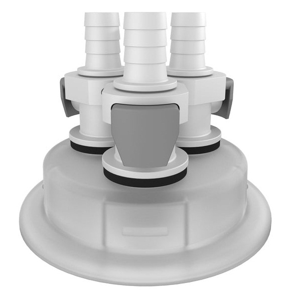 Foxx Life Sciences VersaCap 83B 3/8" HB x3 Adapter Insert 205-3005-RLS