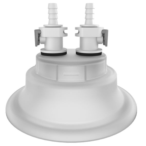Foxx Life Sciences VersaCap 120mm 1/4" HB x2 Adapter Insert 205-4002-RLS