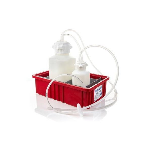 Foxx Life Sciences Vactrap XL, High Density (HDPE), 4L + 1L, Red Bin, 1 ...
