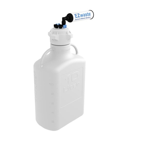 Foxx Life Sciences EZwaste Safety Vent Carboy 10L High Density Poly ...