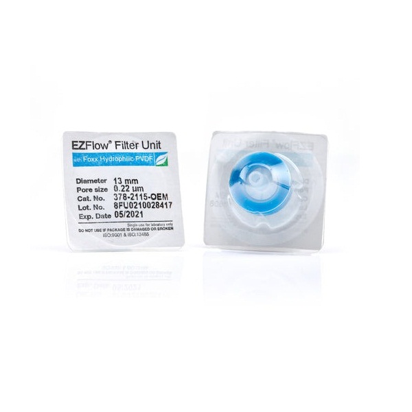 Foxx Life Sciences EZFlow 13mm Sterile Syringe Filter .2μm Hydrophilic ...