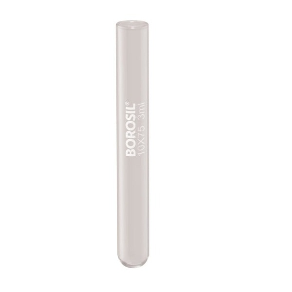 Foxx Life Sciences Borosil Tubes, Test, Reusable Plain End 3mL, 10mm x ...