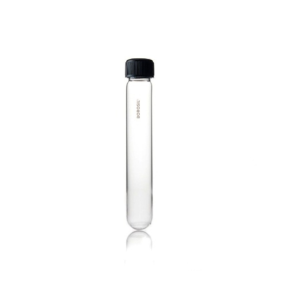 Foxx Life Sciences Borosil Culture Tubes Media Round Bottom 50 mL ...