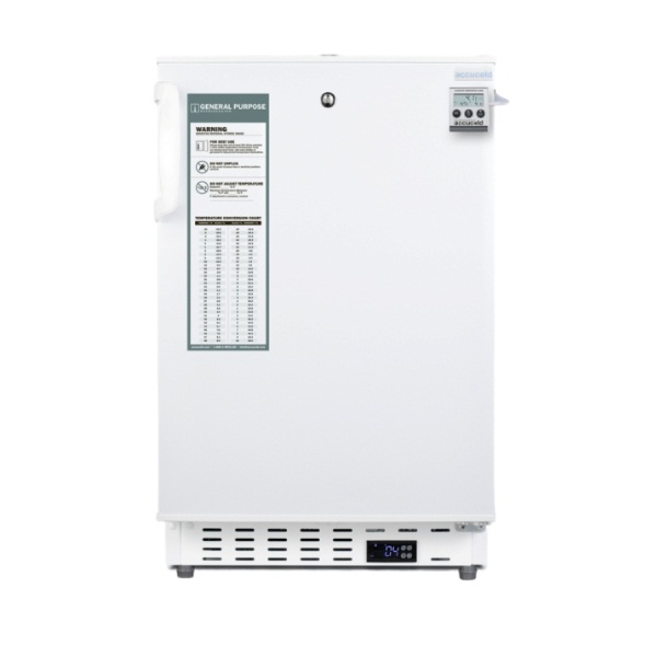 Accucold 20" Wide Built-In Healthcare All-Refrigerator, ADA Compliant ...