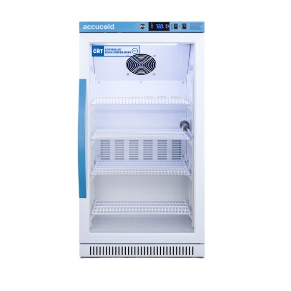 Fridge Alarm Temperature Accucold 6 Cu.ft ADA Medication Fridge ...