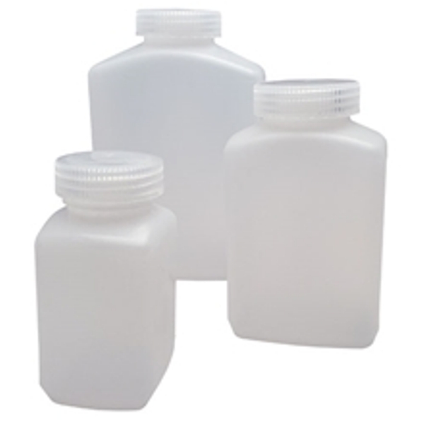 Dynalon 250ml Oblong Bottles HDPE - NEW Cs/48 401325-0250