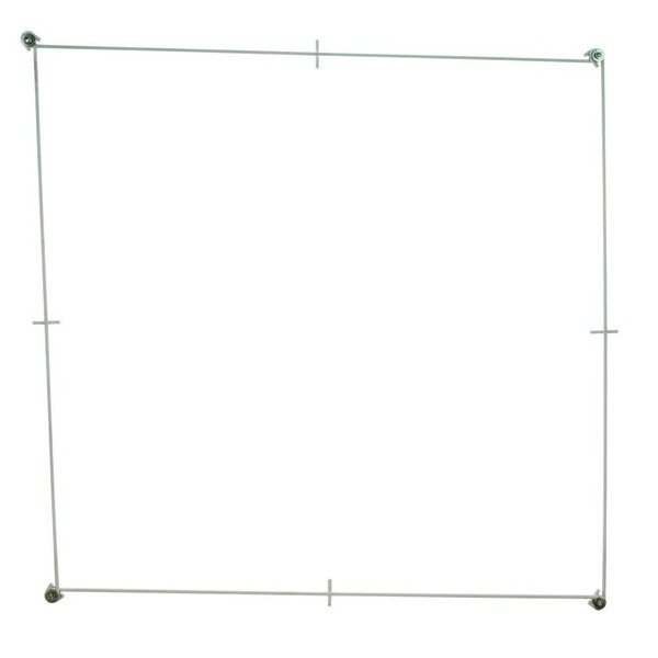 Eisco Folding Quadrat - 0.5 Meters Square - Steel Frame - Eisco Labs BI0504
