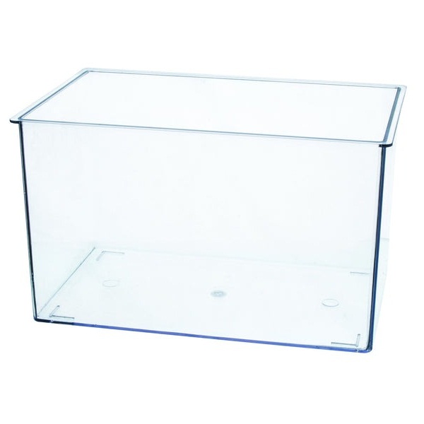 Eisco Aquarium Tank, Large - Molded Plastic 1.75 Gallon - 10.25" x 6.5 ...