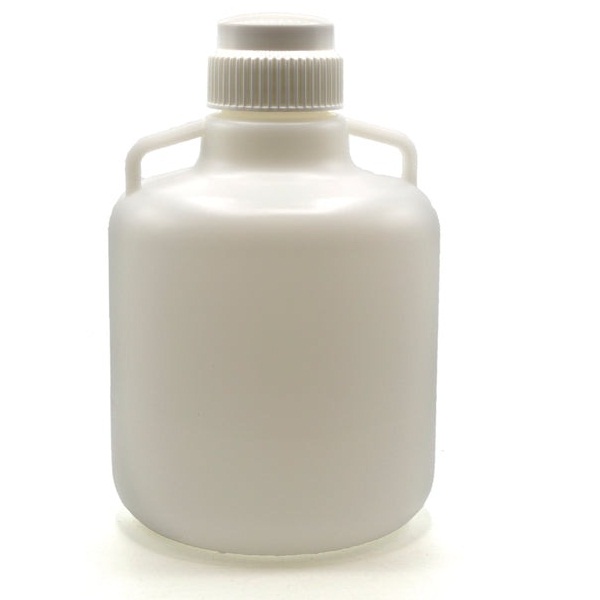 Eisco 10 Liter (2.6 Gallon) Carboy Jug with Gasket Cap, Premium ...