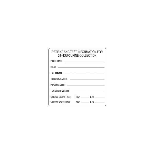 Simport Patient Identification Label (Cs/1000) B350-4