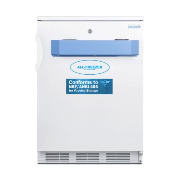 Accucold 24" Wide Built-In All-Freezer, Certified to NSF/ANSI 456 ...