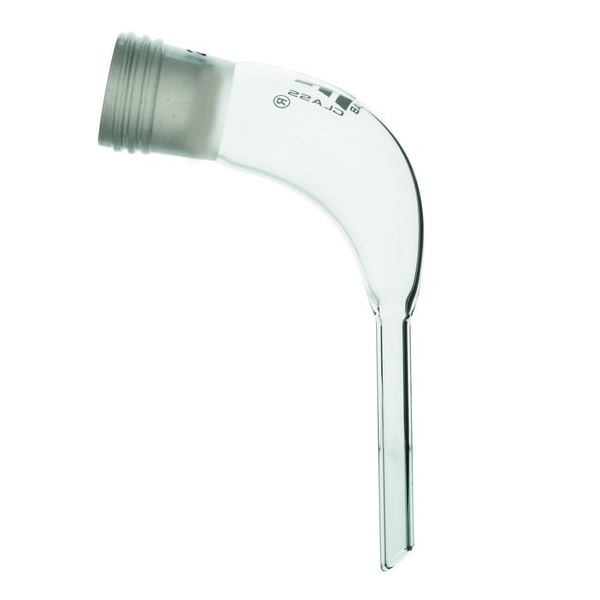 Eisco Adapter Receiver, Socket Size 14/23, Screw Thread, 4" Long ...